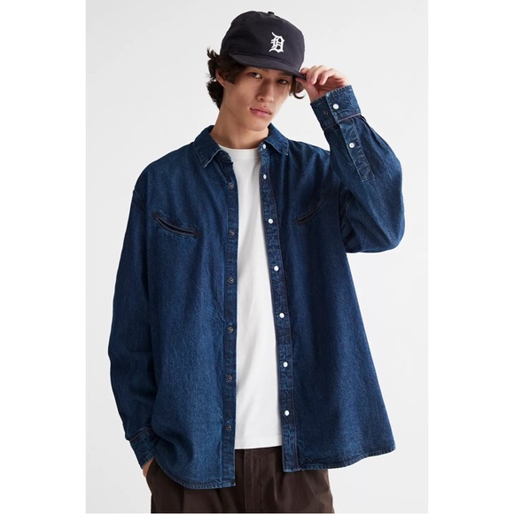 BDG | Shirts | Nwt Bdg Joel Denim Western Shirt | Poshmark